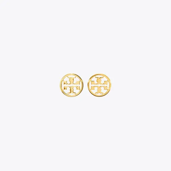 Tory Burch Miller Stud Earrings - Tory Gold