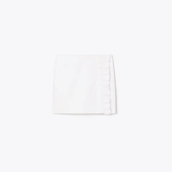 Tory Burch Tech Twill Golf Skort - Snow White