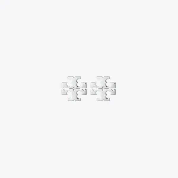 Tory Burch Kira Stud Earrings - Tory Silver