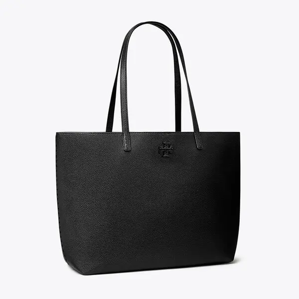 Tory Burch Mcgraw Tote - Black