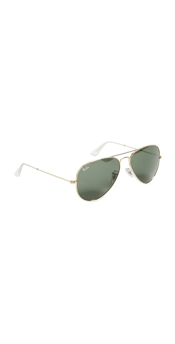 Ray-ban Original Aviator Sunglasses - Gold/green