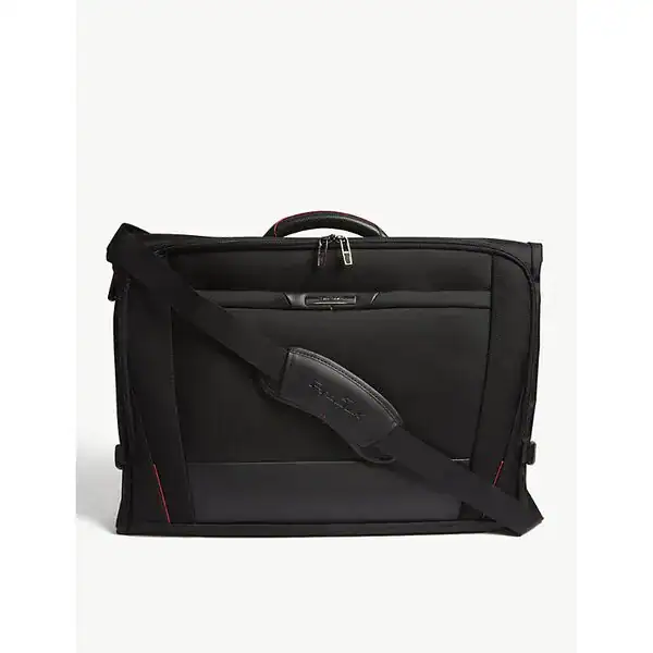 Samsonite Pro-Dlx Tri-Fold Garment Bag Black Editorialist