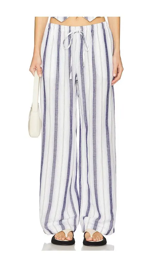 Bella Dahl Easy Wide Leg Pant - Coastal Ombre Stripe