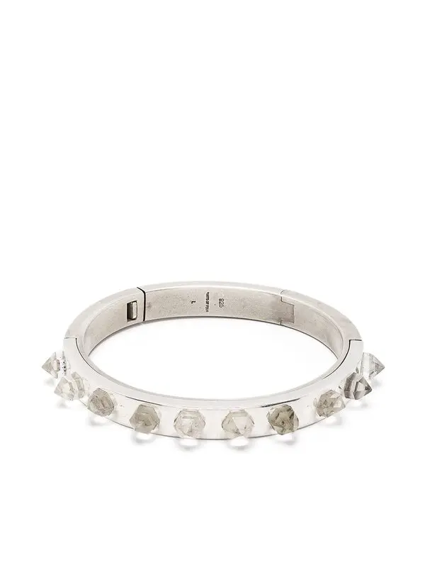 PARTS OF FOUR Quartz-studded Bracelet