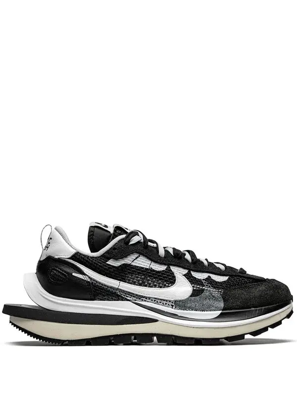 Nike X Sacai Vaporwaffle Sneakers - Black