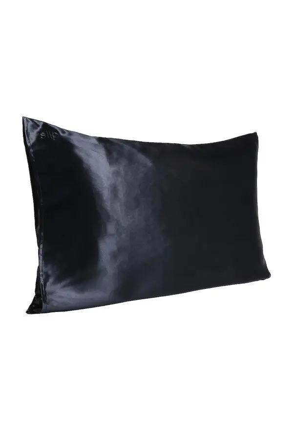 Slip King Pure Silk Pillowcase - Black