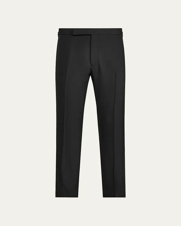 Ralph Lauren Gregory Hand-tailored Tuxedo Trouser