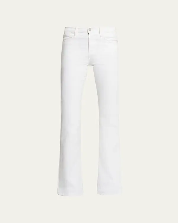 FRAME Le High Flare Jeans - Blanc