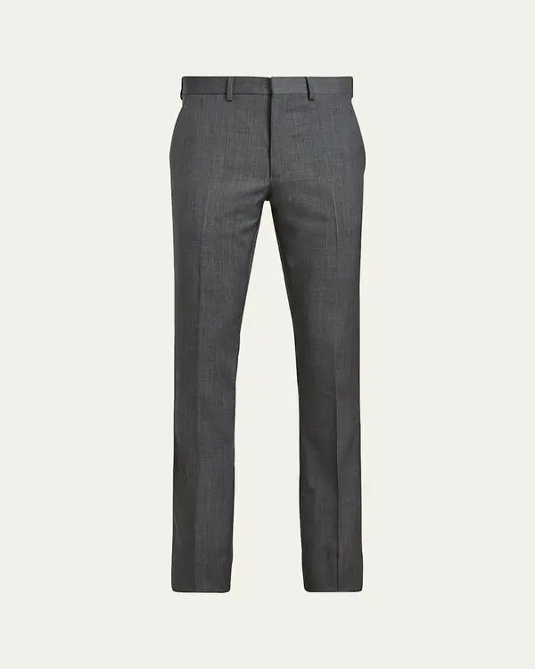 Ralph Lauren Gregory Flat-front Trousers - Grey