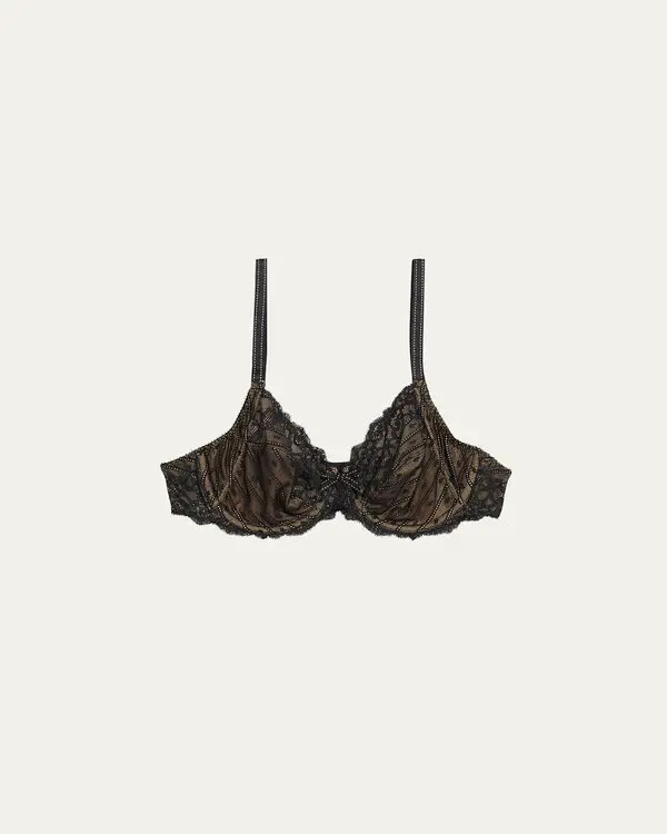 Chantelle Rive Gauche Underwire Bra - Black