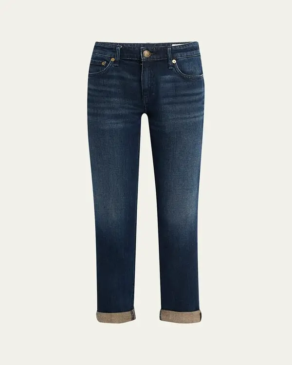 Rag & Bone Dre Low-rise Slim Boyfriend Jeans - Sienna