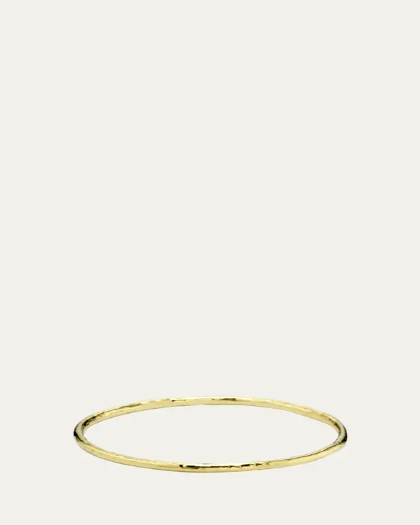 Ippolita 18k Hammered Bangle