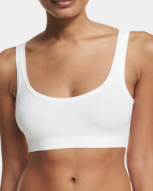 Hanro Touch Feeling Crop Top - White