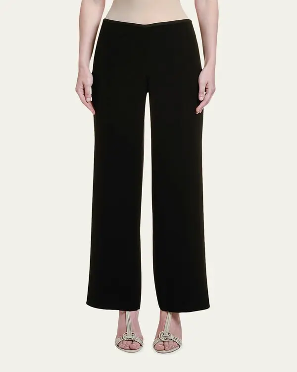 Giorgio Armani China Wide-leg Pants