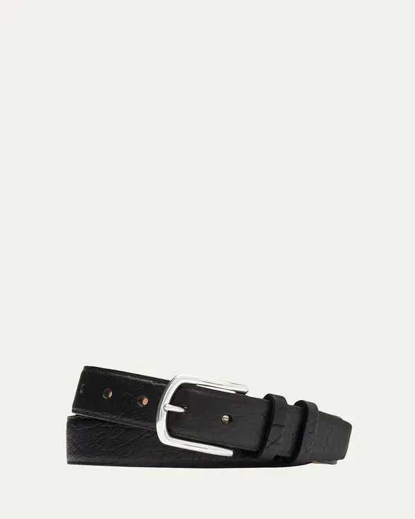W.KLEINBERG Tucson Bison Belt - Black
