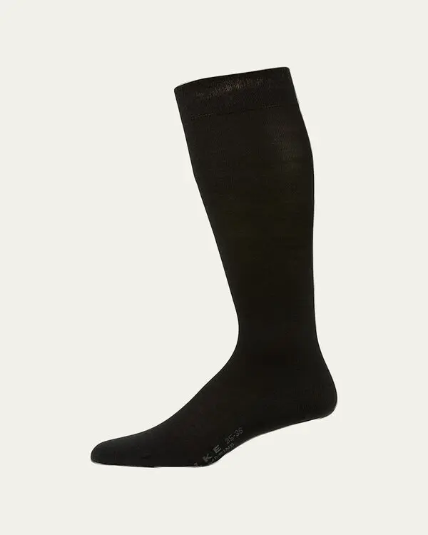 Falke Wool-blend Knee-high Socks - Black