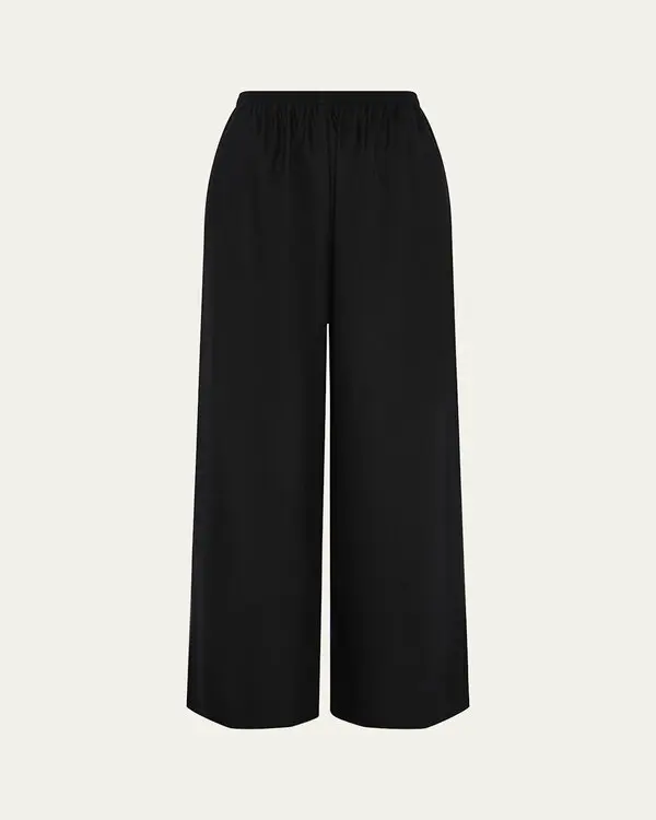 Eskandar Japanese Trousers - Black