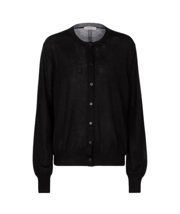THE ROW Battersea Cashmere Cardigan - Black