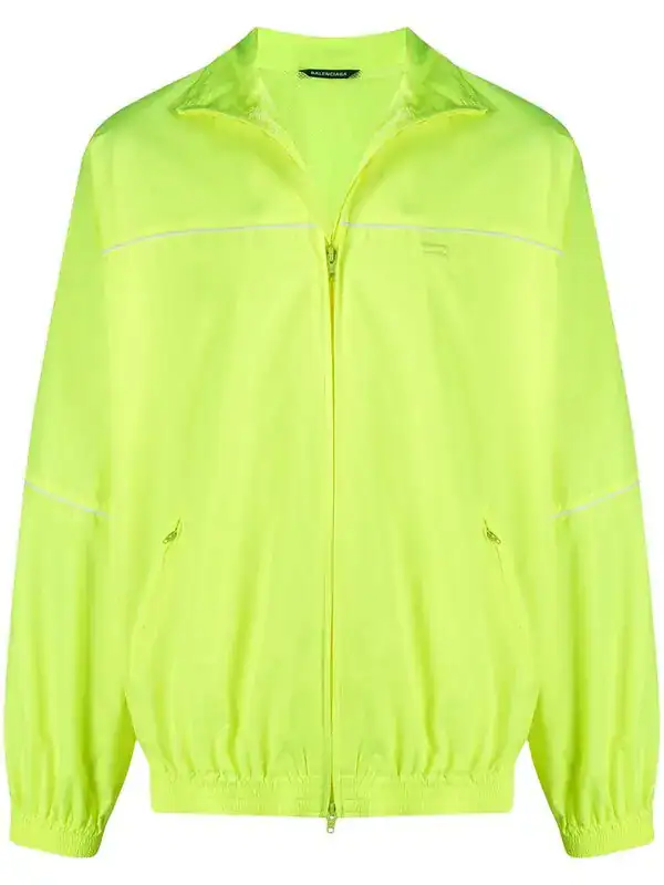 Balenciaga Fluorescent Track Jacket Yellow Editorialist