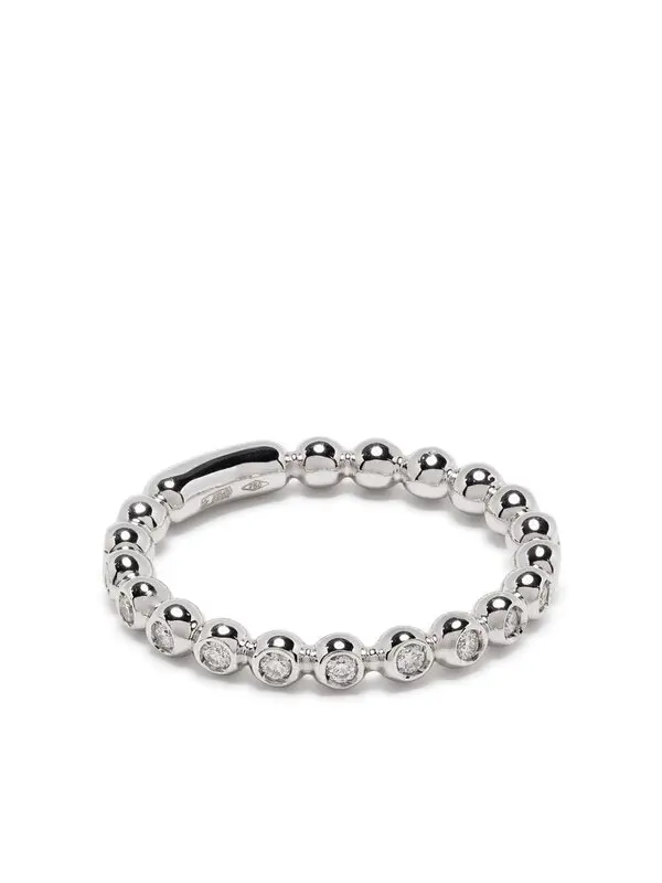 PRAGNELL 18kt White Gold Diamond Ring - Silver