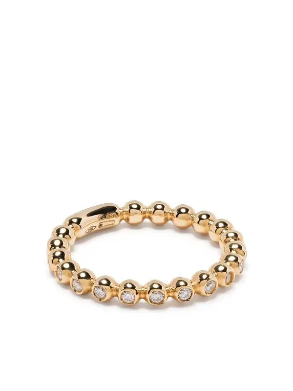 PRAGNELL 18kt Yellow Diamond Bohemia Ring - Gold