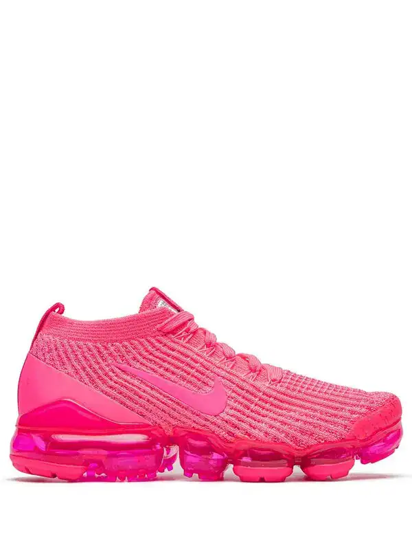 Nike Vapormax Flyknit Sneakers Pink Editorialist