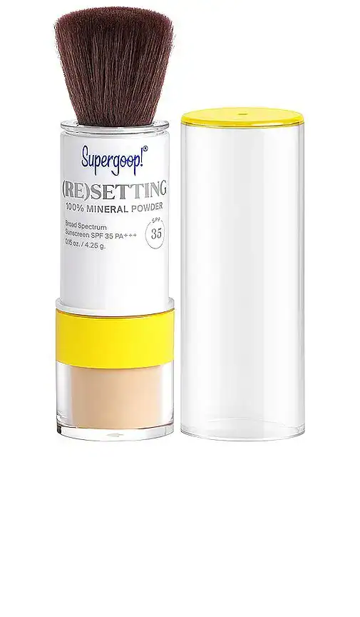 SUPERGOOP Setting 100% Mineral Powder Spf 35 - Light | Editorialist