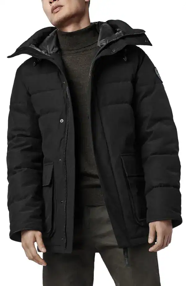Canada Goose Black Label Wedgemount 625 Fill Power Parka Black