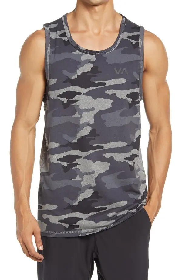 Rvca Sport Vent Tank - Camo | Editorialist