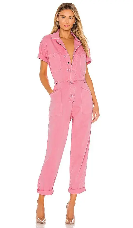 PISTOLA Grover Jumpsuit - Flamingo