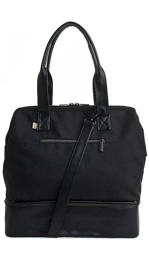 BEIS The Convertible Mini Weekender - Black