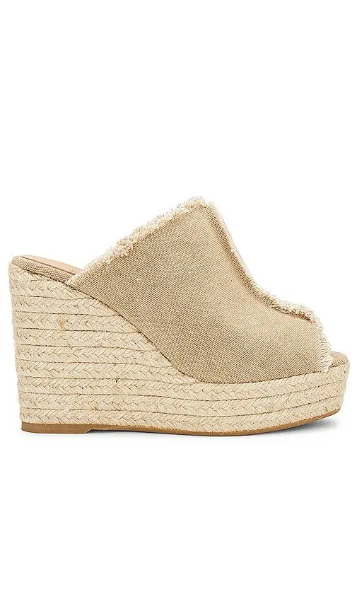 CastaÑer Fatima Wedge Espadrille - Sand