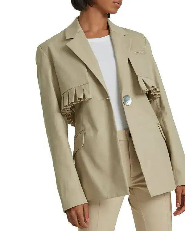 Maggie Marilyn Together We Are One 3-In-1 Blazer In Sand 75% Off