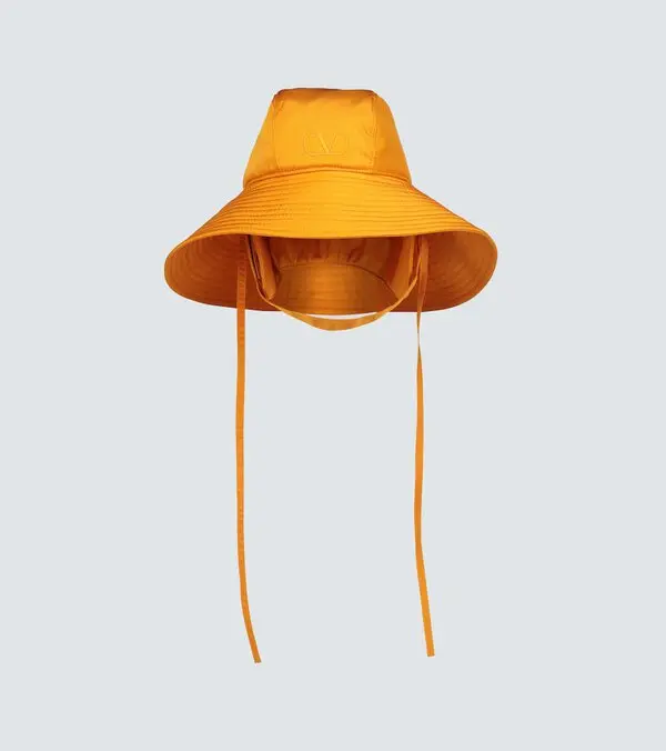 Supreme Washed 厳つ Canvas Boonie Orange Camo