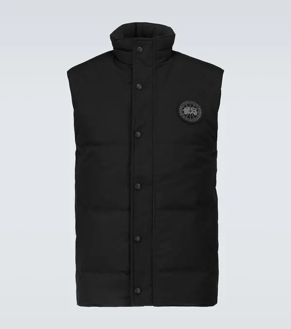 Canada Goose Label Garson Down Vest - Black