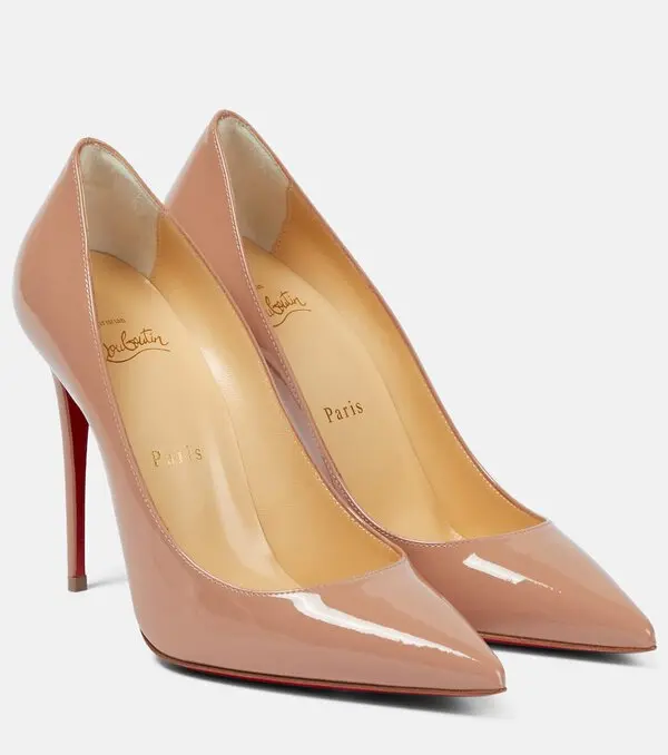 CHRISTIAN LOUBOUTIN Kate 100 Pumps - Beige