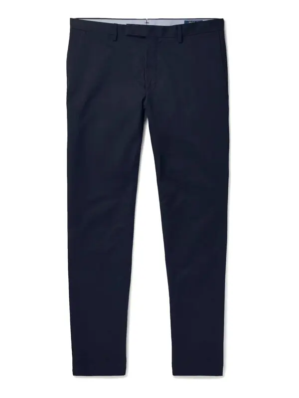 Ralph Lauren Slim-fit Stretch-cotton Twill Chinos - Blue