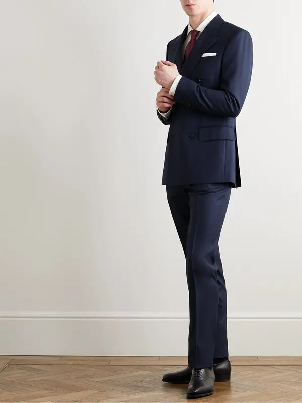Kingsman Harry's Navy Super 120s Wool Suit