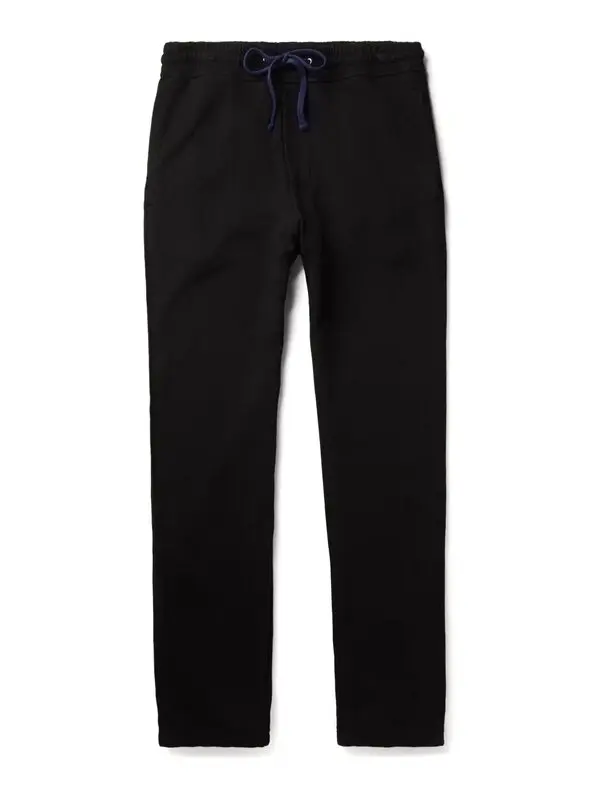 JAMES PERSE Straight-leg Supima Cotton-jersey Sweatpants