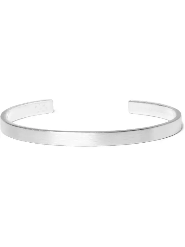 Le Gramme Le 15 Brushed Sterling Cuff - Silver