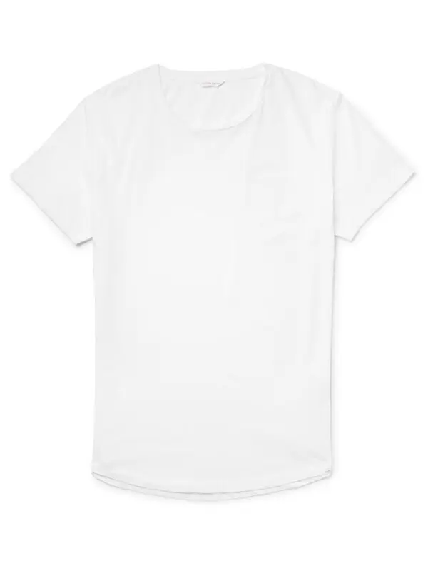 Orlebar Brown Ob-t Slim-fit Cotton-jersey T-shirt - White