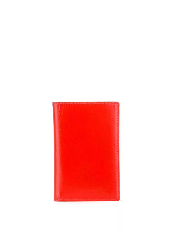 Comme Des Garçons Super Fluo Bifold Wallet - Orange