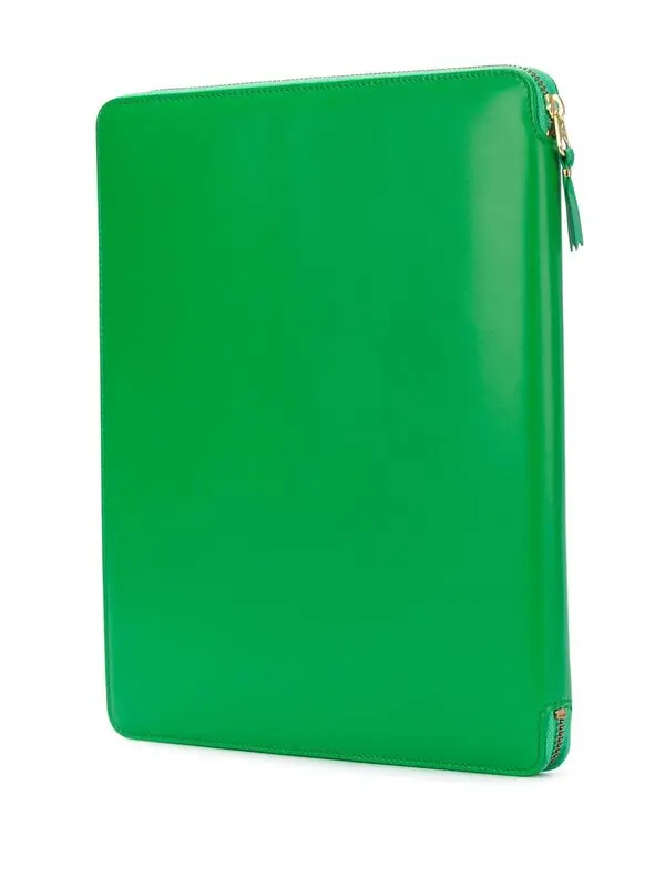 Comme Des Garçons Zip Around Pouch - Green