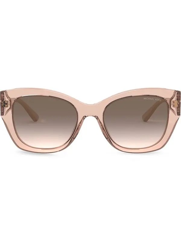 Michael Kors Clear Frame Sunglasses In Pink - 50% Off  display picture 1