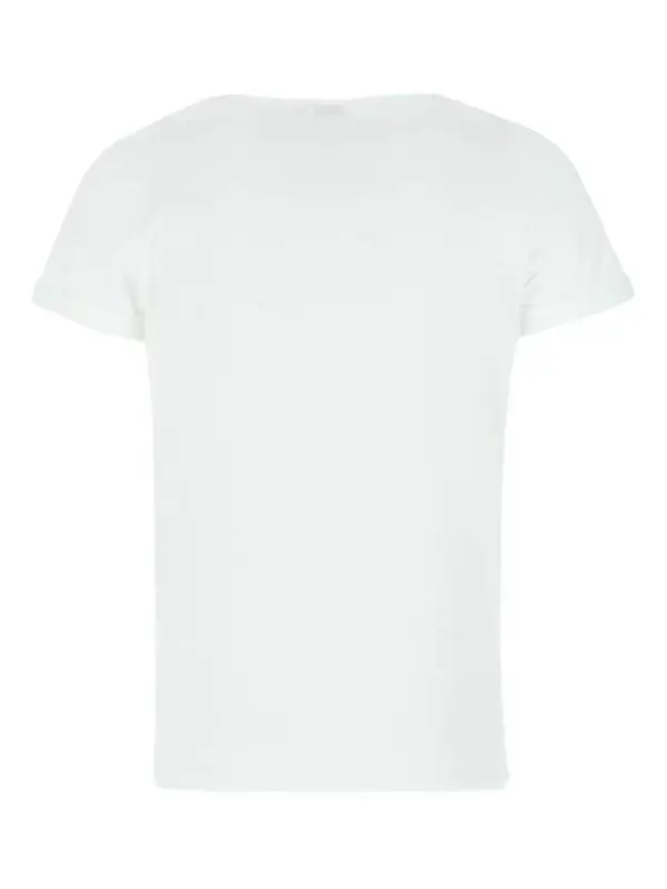 Saint Laurent Logo-print T-shirt - White