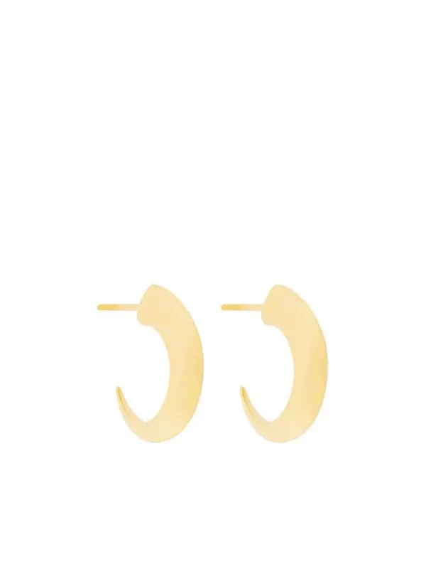 SHAUN LEANE Cat Claw Medium Hoop Earrings