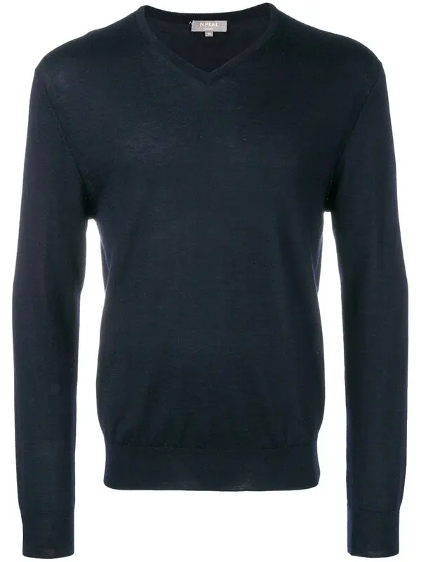 N.peal The Conduit Fine Gauge Sweater - Blue