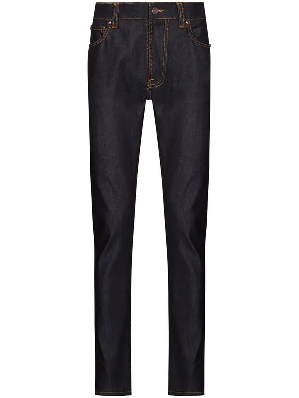 Nudie Jeans Lean Dean Slim-fit Jeans - Blue