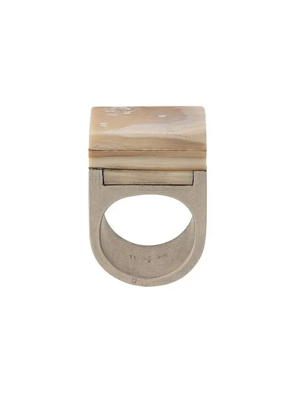 PARTS OF FOUR Cuboid Plate Ring