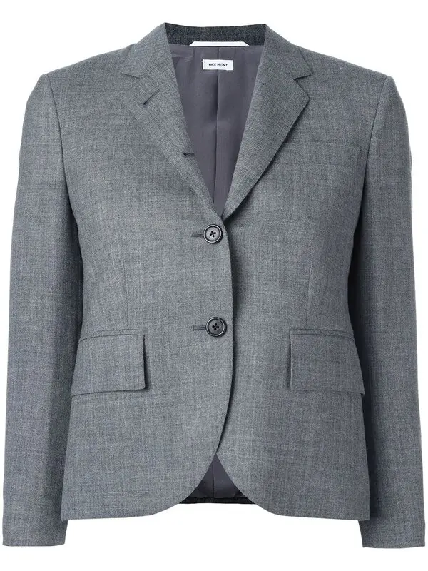 Thom Browne Classic Sport Coat In Wool Fresco